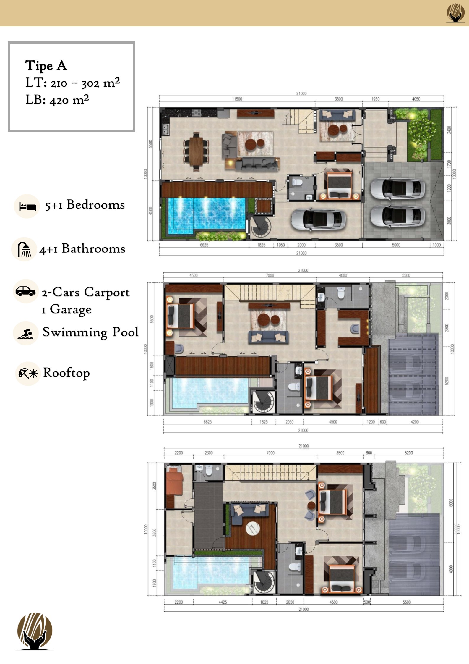 KINAYA RESIDENCE MARGASATWA Townhouse - Mulai Rp 5 M